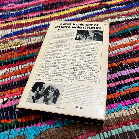 WCI Home Video | Other | Rare A Clockwork Orange Wci Home Video Vhs 98 ...